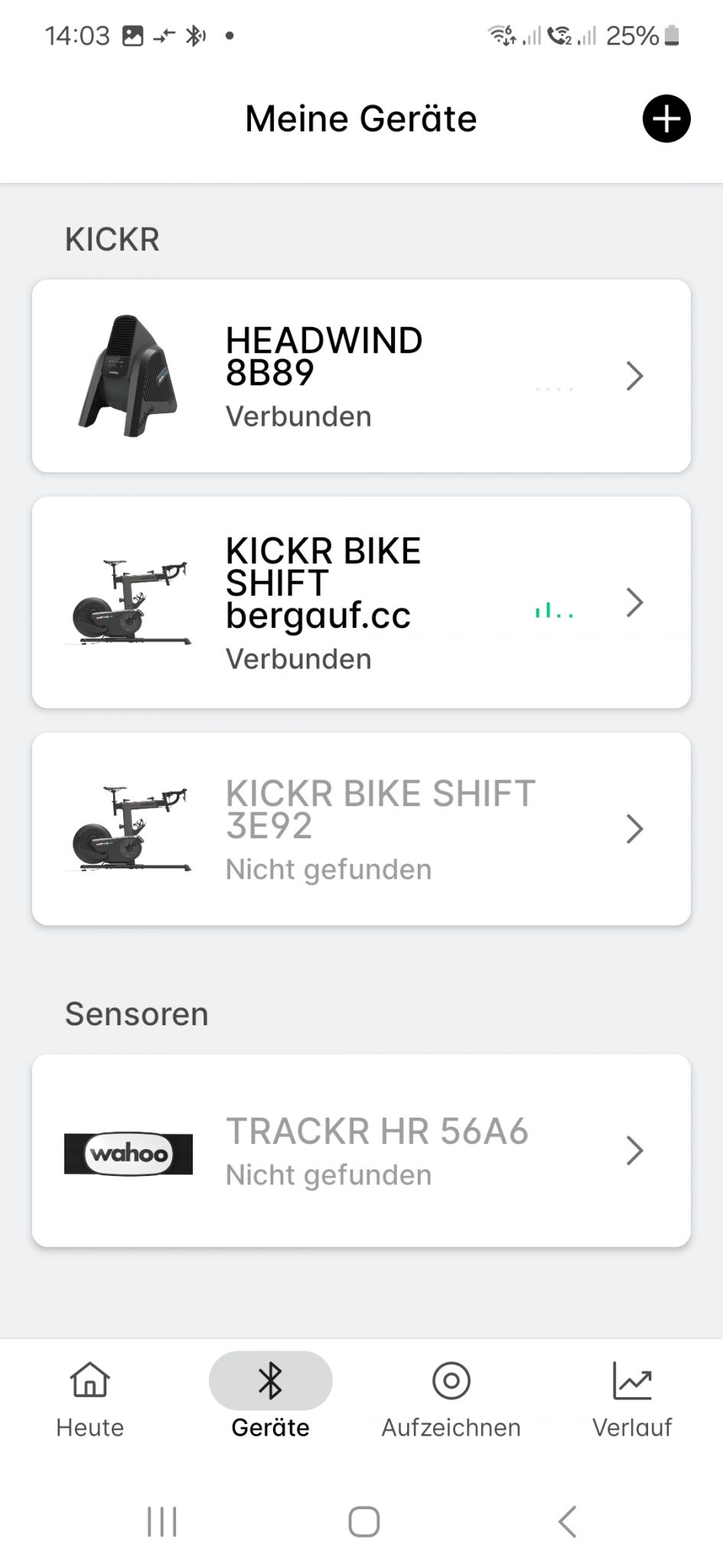 Wahoo Kickr Bike Shift Test und Erfahrung