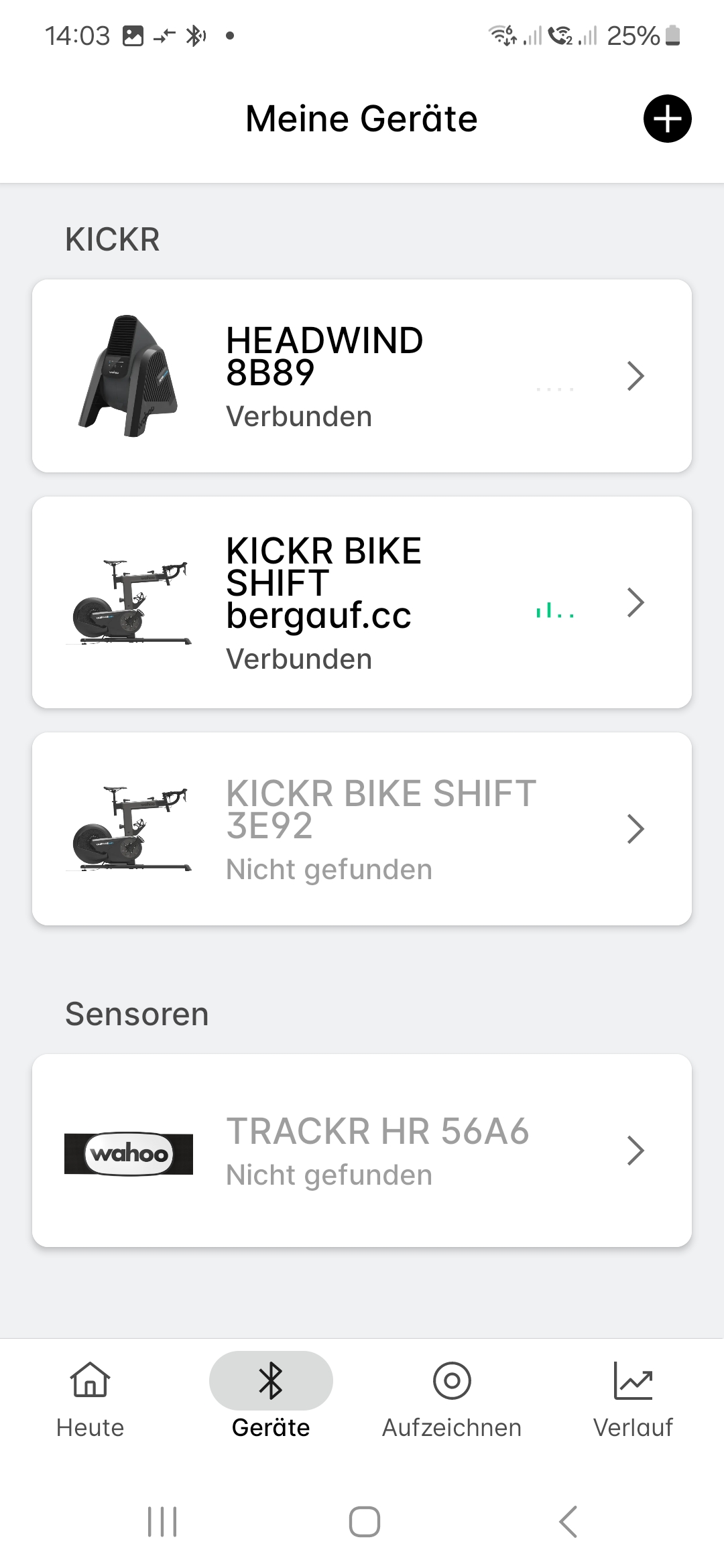 Wahoo Kickr Bike Shift Test und Erfahrung