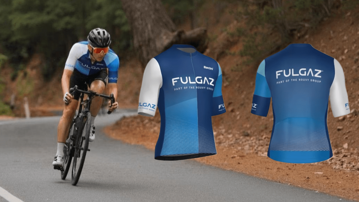 Das FulGaz Trikot und Radhose gibt es jetzt auch für draußen