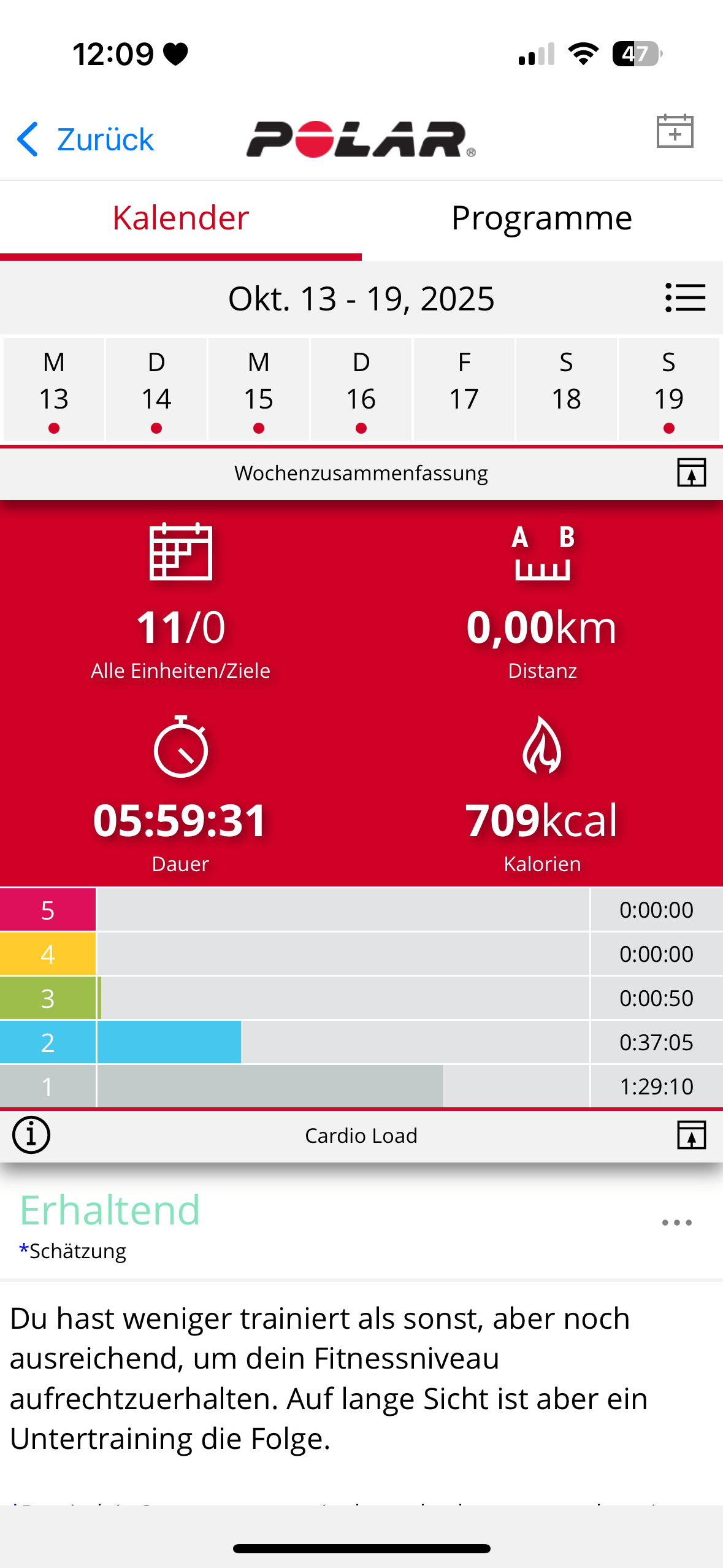Umfassende Polar Loop Erfahrung mit dem Fitnessarmband